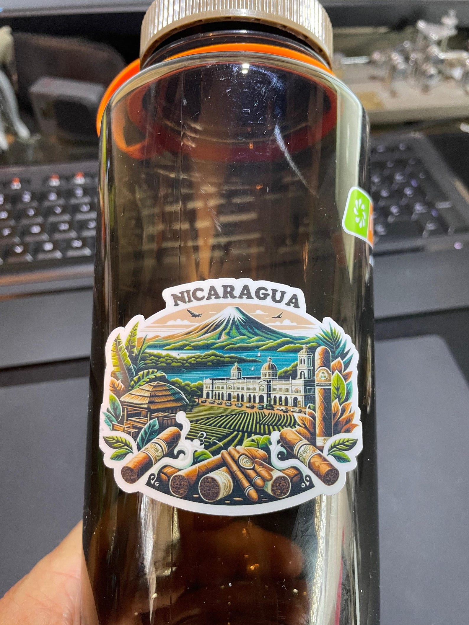 Nicaragua, Stickers, Weatherproof Sticker, Travel Journal, Suitcase ...