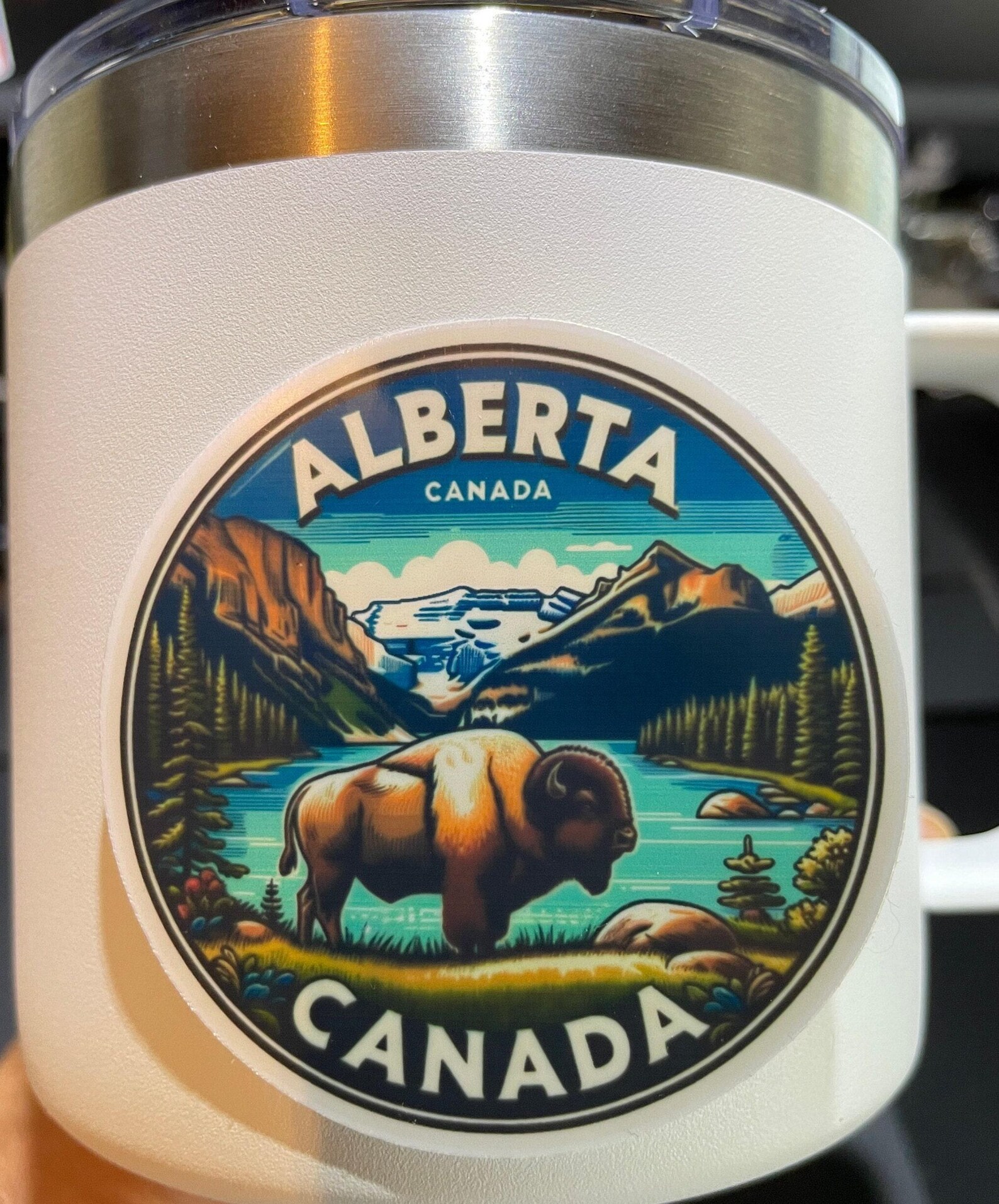 Alberta, Canada, Stickers, Weatherproof Sticker, Travel Journal ...