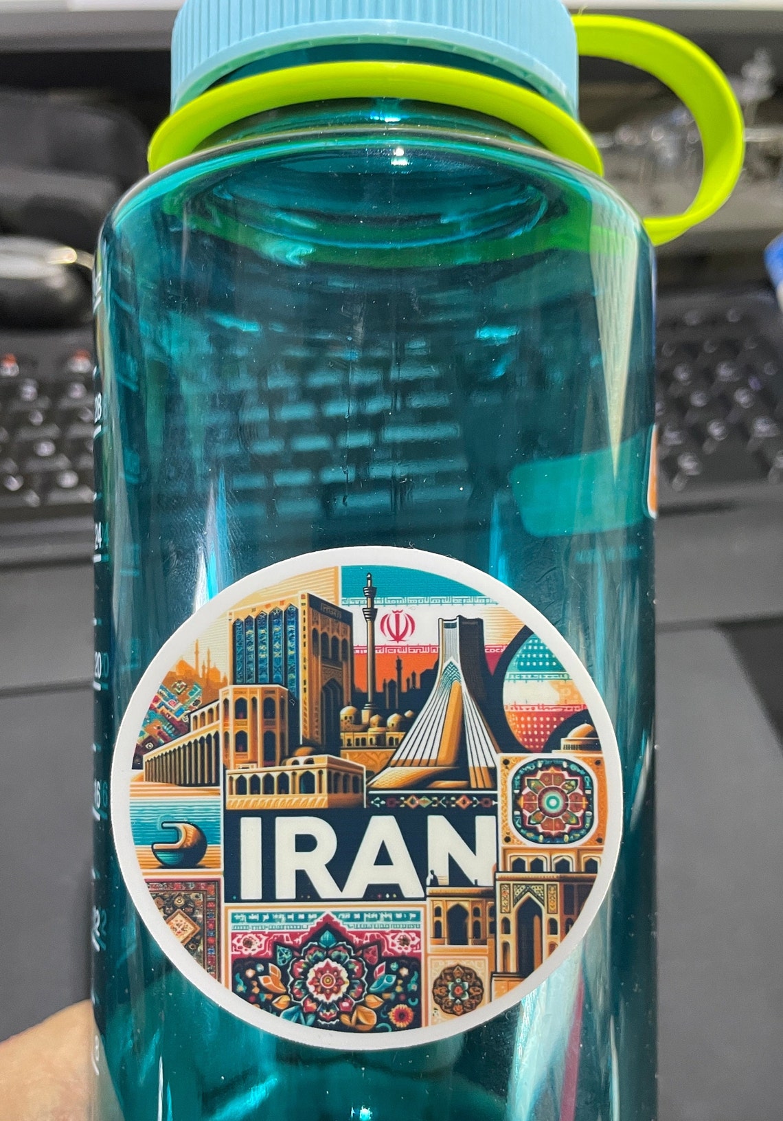 Iran, Stickers, Weatherproof Sticker, Travel Journal, Suitcase Sticker ...