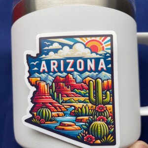 Arizona | Arizona Travel | Travel Decal | Waterproof Sticker | Arizona ...