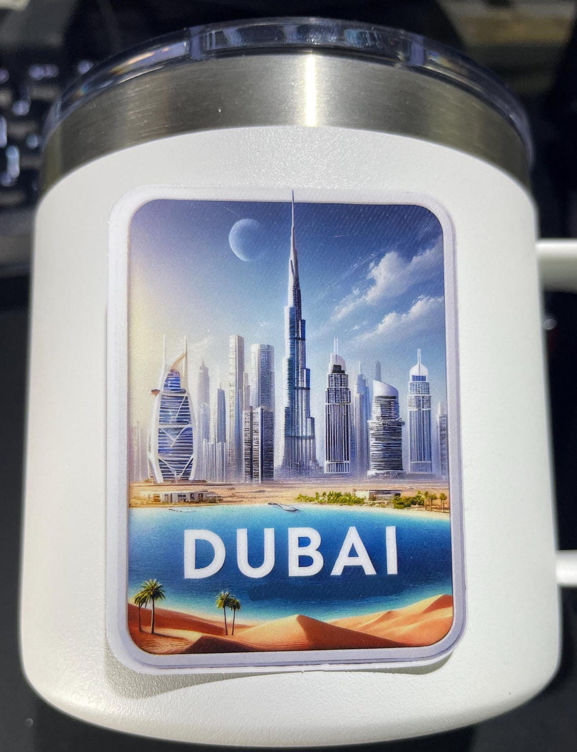 Dubai, Stickers, Weatherproof Sticker, Travel Journal, Suitcase Sticker ...