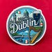 Dublin, Ireland, Stickers, Weatherproof Sticker, Travel Journal ...