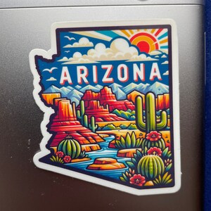 Arizona | Arizona Travel | Travel Decal | Waterproof Sticker | Arizona ...
