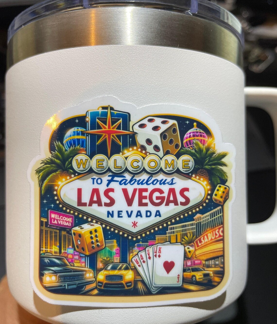 Las Vegas | Lasvegas Travel | Travel Decal | Waterproof Sticker | Las ...