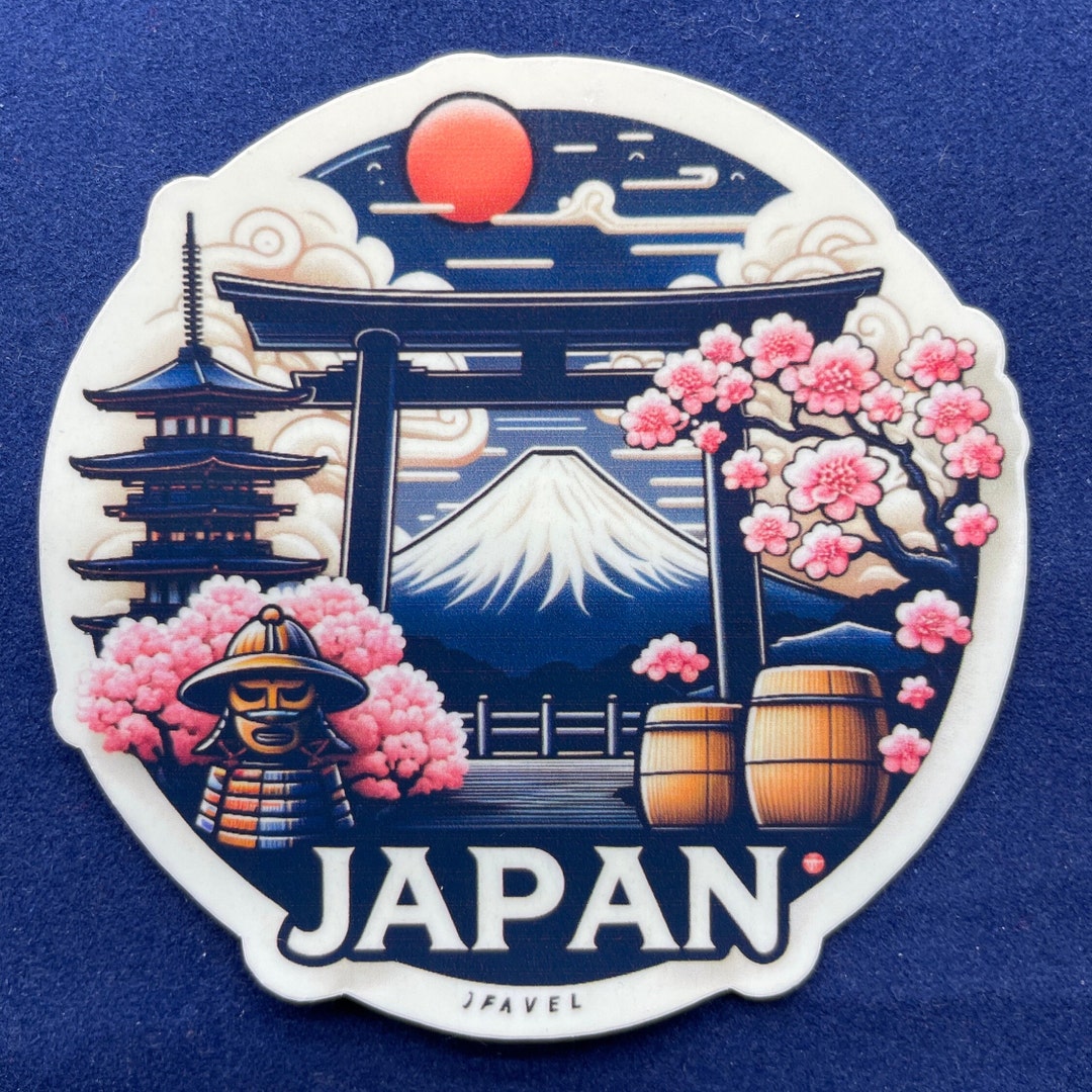 Japan | Japan Travel | Travel Decal | Waterproof Sticker | Japan ...