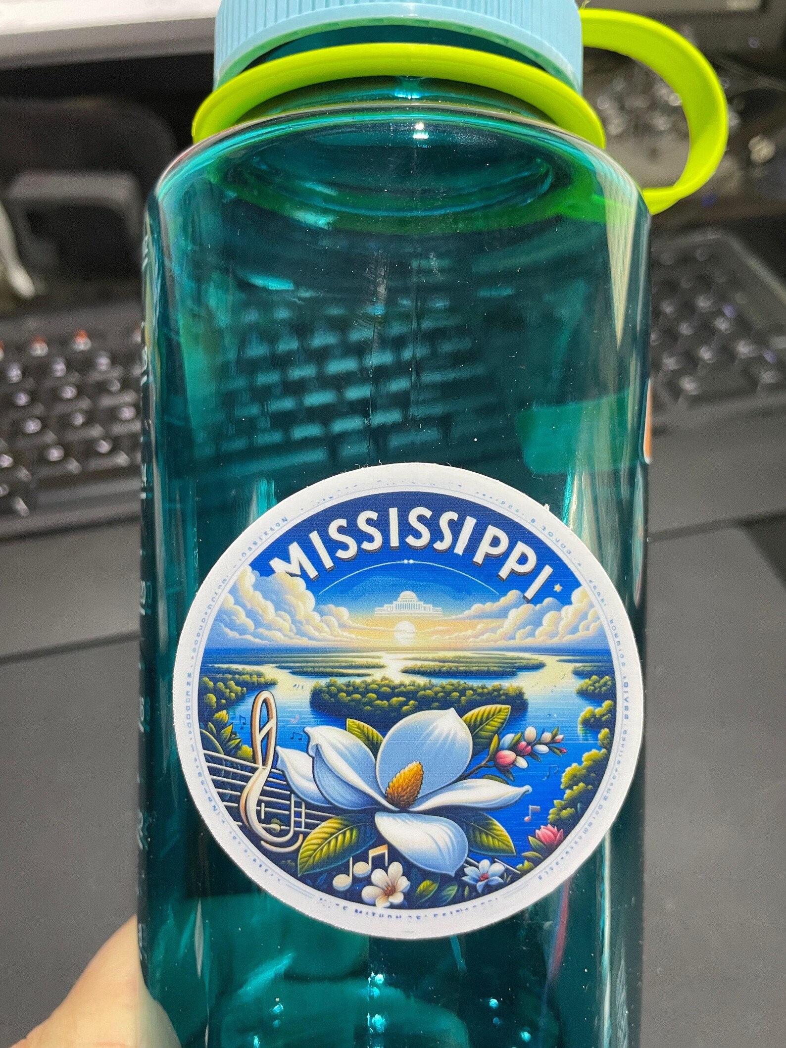 Mississippi, Stickers, Weatherproof Sticker, Travel Journal, Suitcase ...