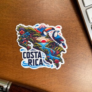 Costa Rica | Costa Rica Travel | Travel Decal | Waterproof Sticker ...