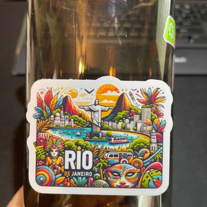 Rio De Janeiro, Stickers, Weatherproof Sticker, Travel Journal ...