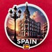 Spain, Stickers, Weatherproof Sticker, Travel Journal, Suitcase Sticker ...