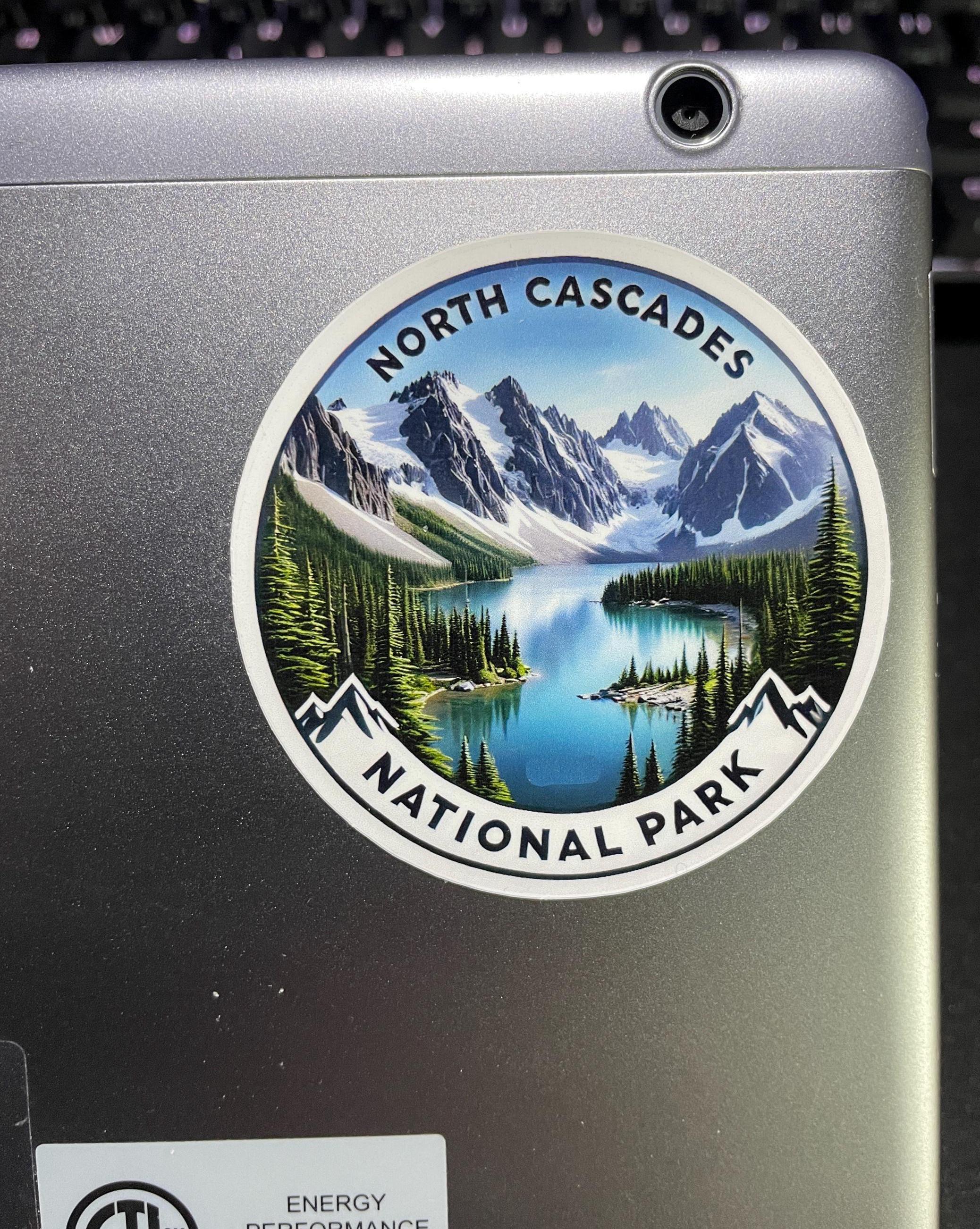 North Cascades, National Park, Stickers, Weatherproof Sticker, Travel ...