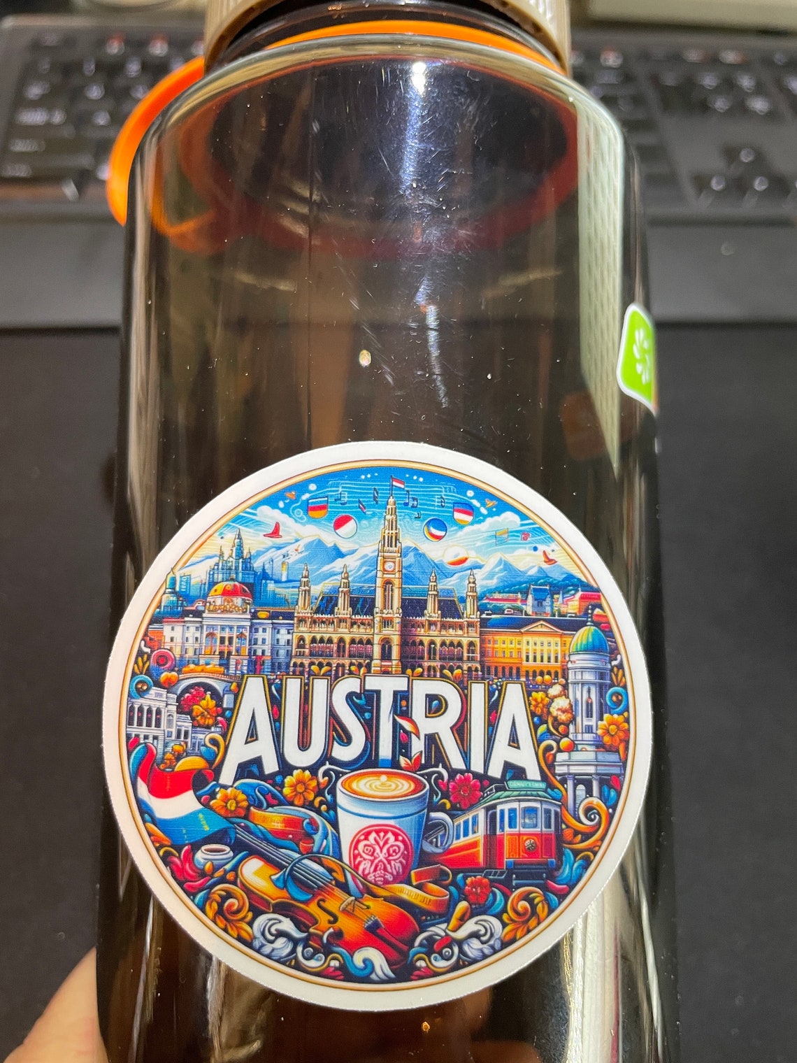 Austria, Stickers, Weatherproof Sticker, Travel Journal, Suitcase ...