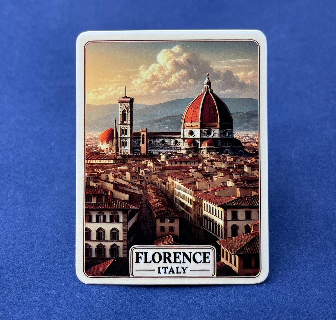 Florence, Italy, Stickers, Weatherproof Sticker, Travel Journal ...