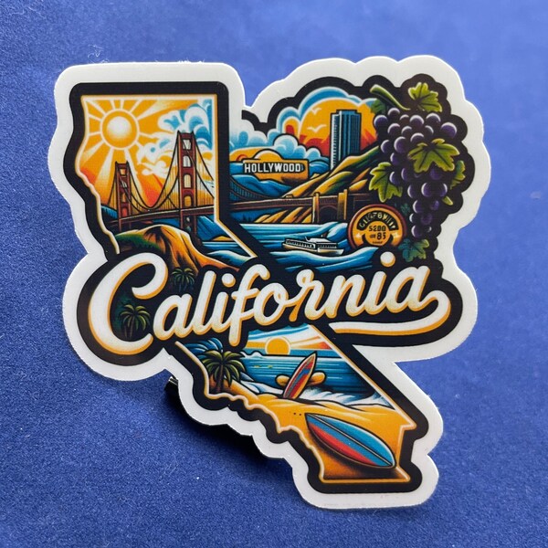 California Decal - Etsy