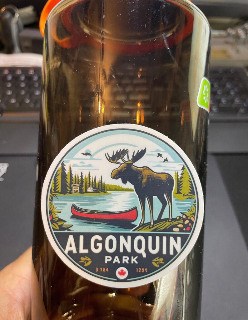 Algonquin Park, Canada, Monaco, Stickers, Waterproof Sticker, Travel ...