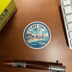 Cape Cod, Stickers, Weatherproof Sticker, Travel Journal, Suitcase ...