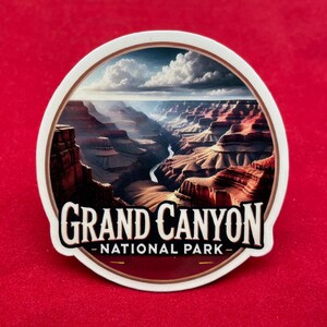 Grand Canyon, Stickers, Weatherproof Sticker, Travel Journal, Suitcase ...