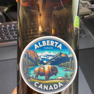 Alberta, Canada, Stickers, Weatherproof Sticker, Travel Journal ...