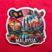 Malaysia, Stickers, Weatherproof Sticker, Travel Journal, Suitcase ...