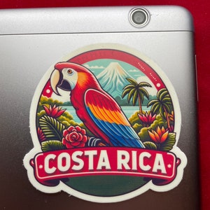Costa Rica | Costa Rica Travel | Travel Decal | Waterproof Sticker ...