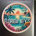 Florida Keys, Stickers, Weatherproof Sticker, Travel Journal, Suitcase ...