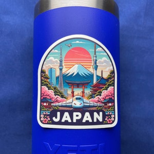 Japan | Japan Travel | Travel Decal | Waterproof Sticker | Suitcase ...