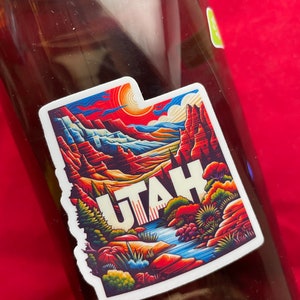 Utah | Utah Travel | Travel Decal | Waterproof Sticker | Utah Travel ...