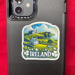 Ireland | Ireland Travel | Travel Decal | Waterproof Sticker | Travel ...