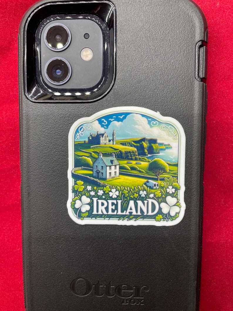 Ireland Ireland Travel Travel Decal Waterproof Sticker Travel Sticker ...