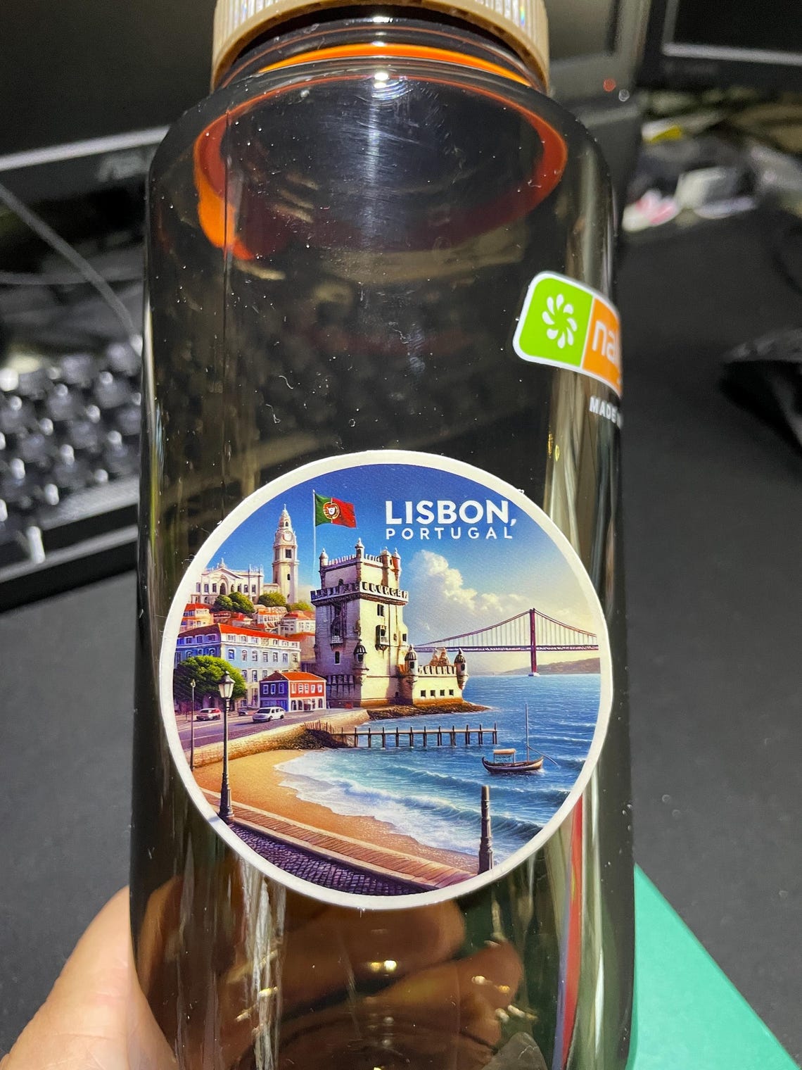 Lisbon, Portugal, Stickers, Weatherproof Sticker, Travel Journal ...