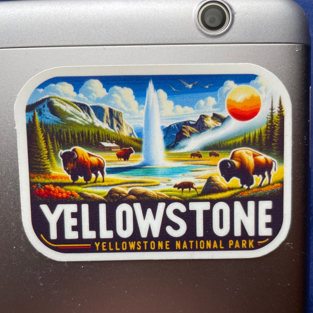 Yellowstone National Park | Yellowstone Travel | Travel Decal ...