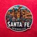 Santa Fe, New Mexico,stickers, Weatherproof Sticker, Travel Journal ...