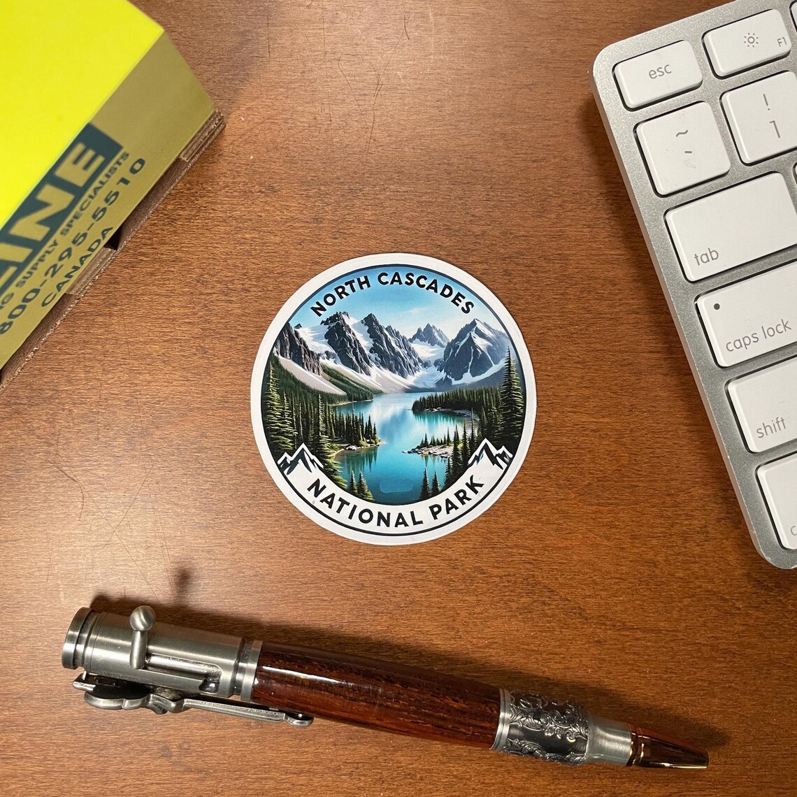North Cascades, National Park, Stickers, Weatherproof Sticker, Travel ...