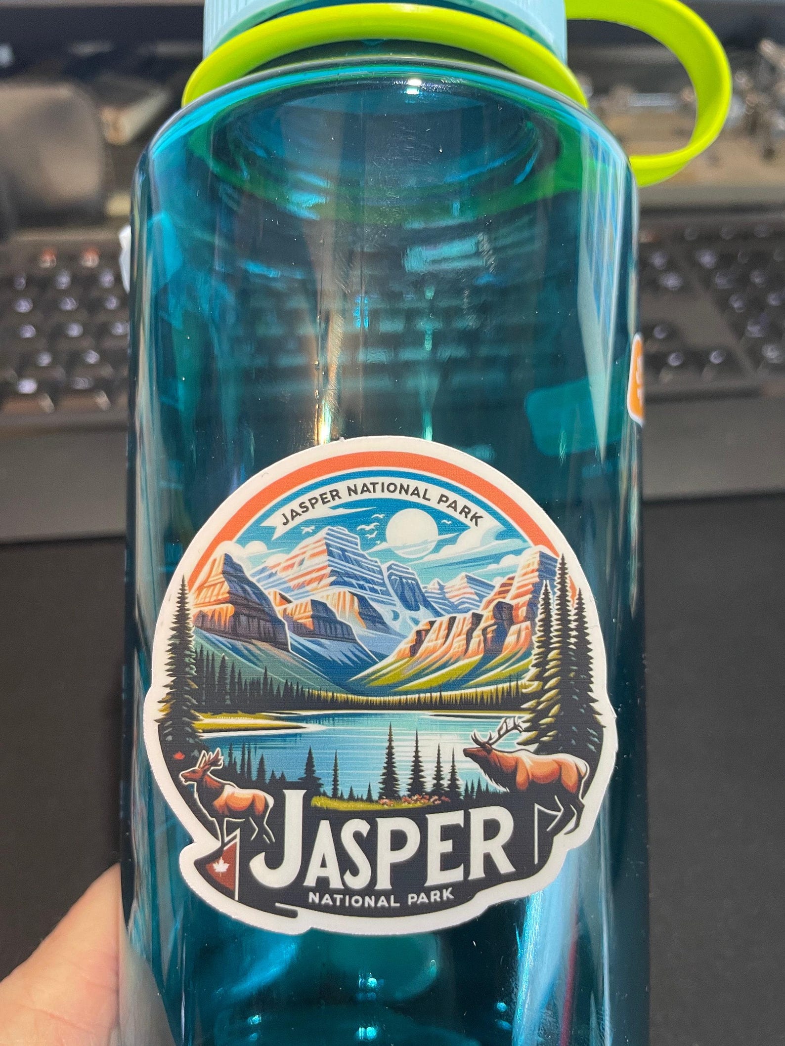 Jasper National Park, Stickers, Waterproof Sticker, Travel Journal ...