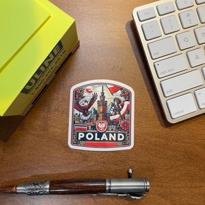 Poland, Stickers, Travel Journal, Weatherproof Sticker, Boarding Pass ...