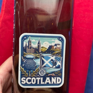 Scotland | Scotland Travel | Scotland Sticker| Waterproof Sticker ...