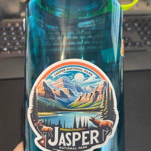 Jasper National Park, Stickers, Waterproof Sticker, Travel Journal ...