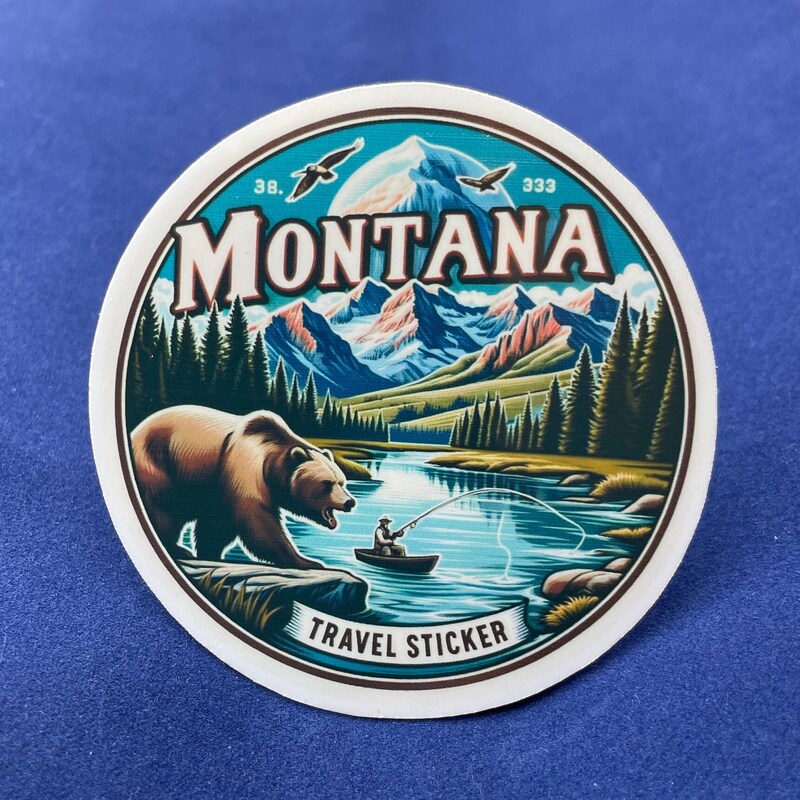 Montana Sticker - Etsy
