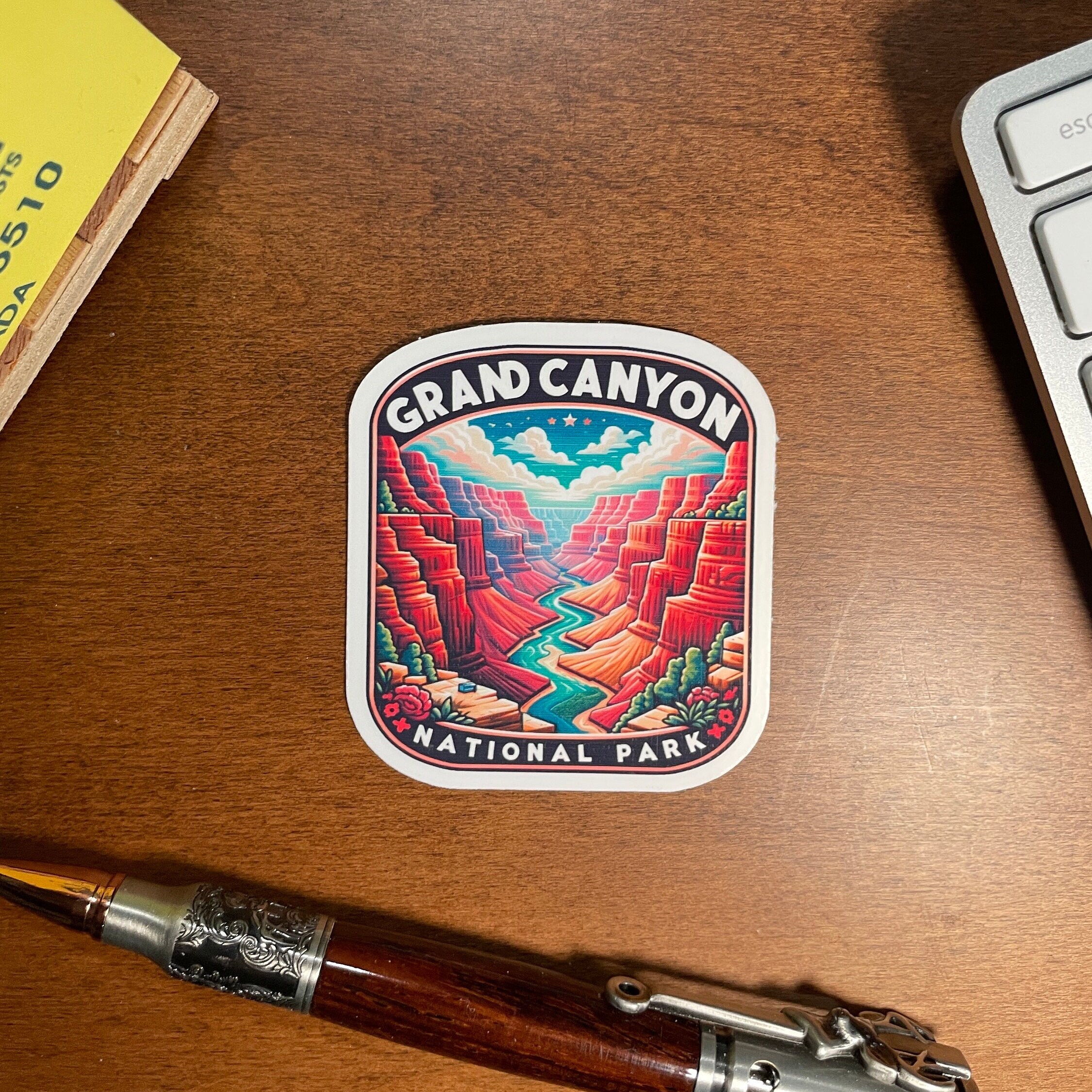Grand Canyon, Stickers, Weatherproof Sticker, Travel Journal, Suitcase ...