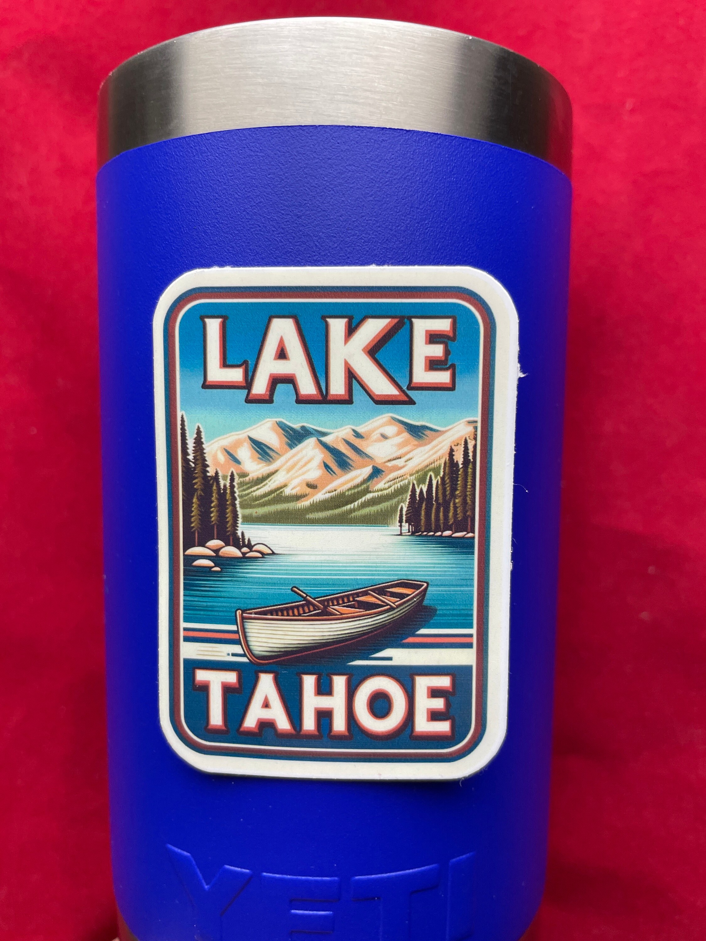 Lake Tahoe Lake Tahoe Travel Travel Decal Waterproof Sticker Lake Tahoe ...