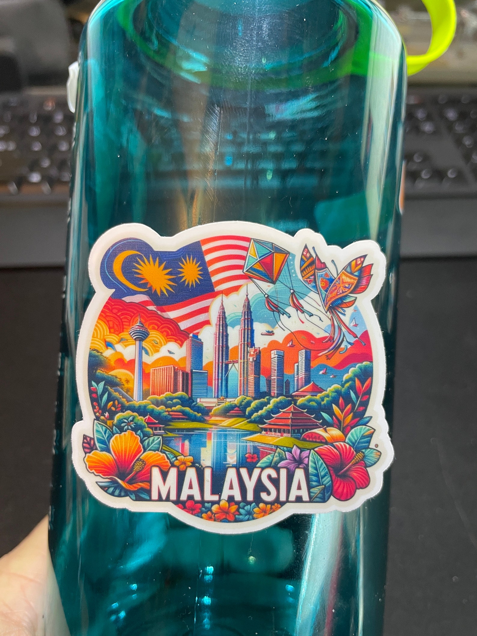 Malaysia, Stickers, Weatherproof Sticker, Travel Journal, Suitcase ...