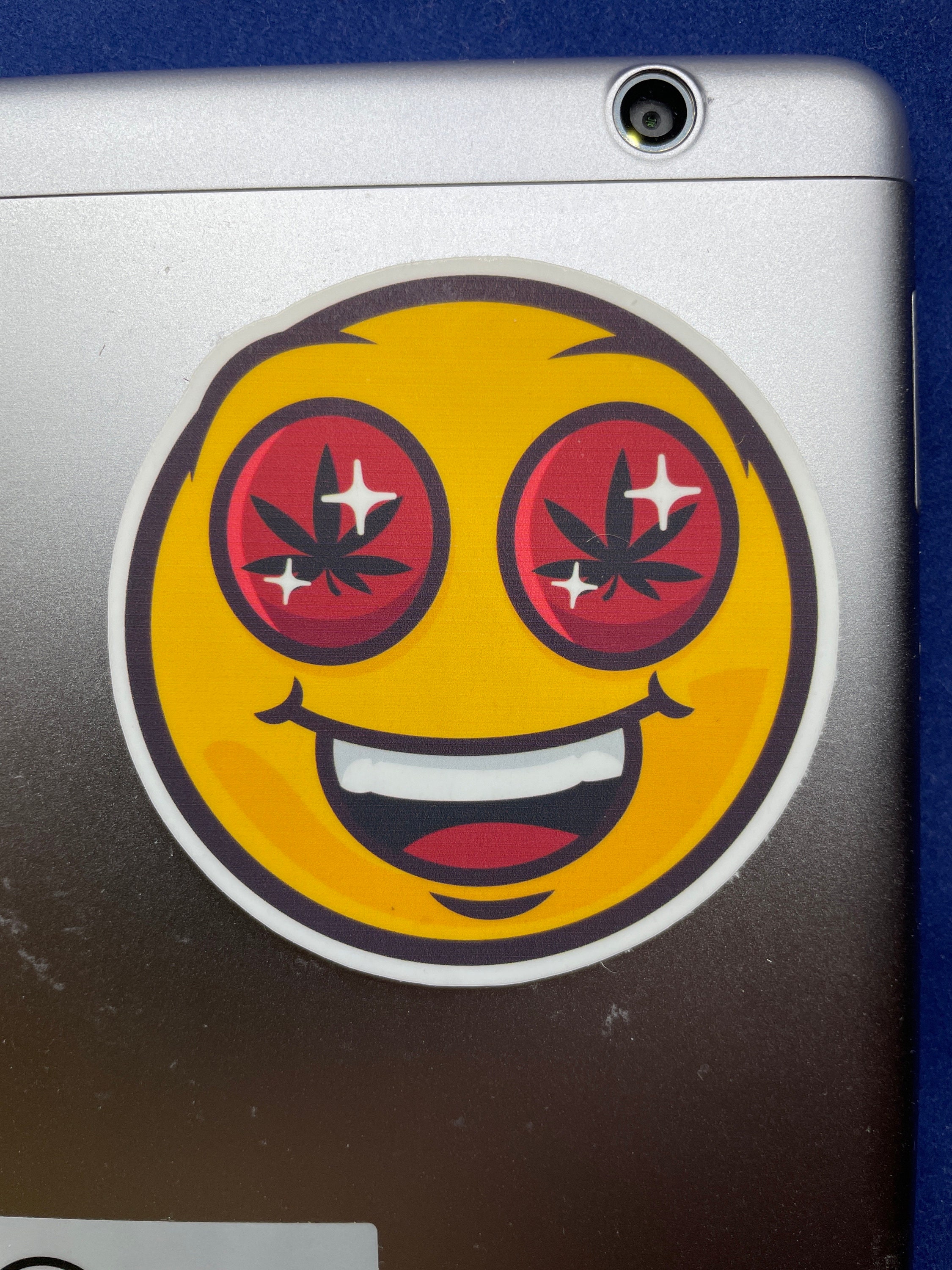 Emoji Emoji Sticker Stoned Emoji Smiling Emoji Sticker Waterproof ...