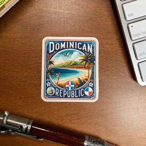 Dominican Republic Travel Sticker | Waterproof Vinyl Decal - Etsy