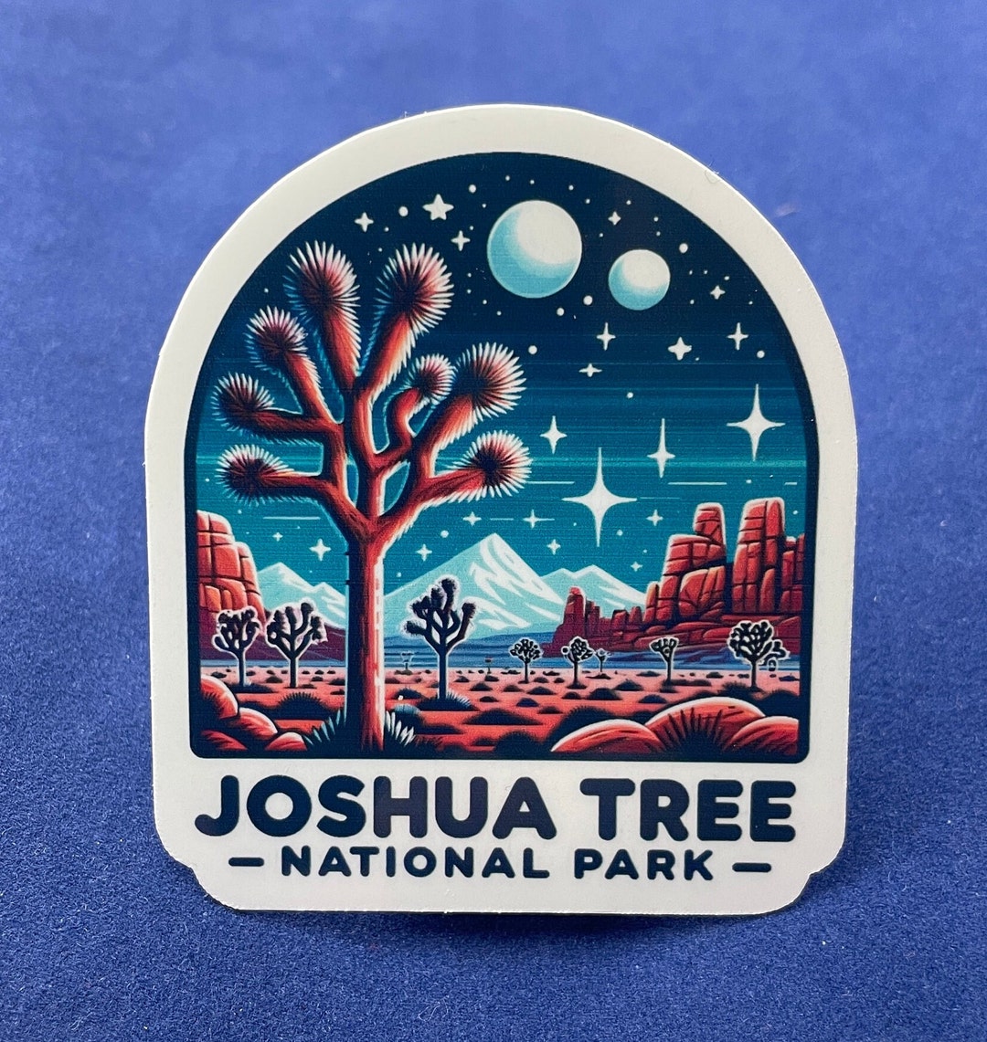 Joshua Tree National Park, Stickers, Weatherproof Sticker, Travel ...