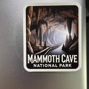 Mammoth Cave, National Park, Stickers, Weatherproof Sticker, Travel ...