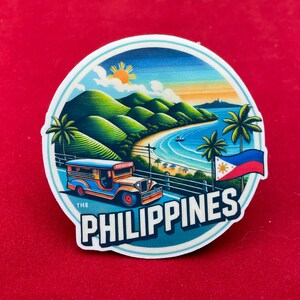 Philippines, Stickers, Weatherproof Sticker, Travel Journal, Suitcase ...