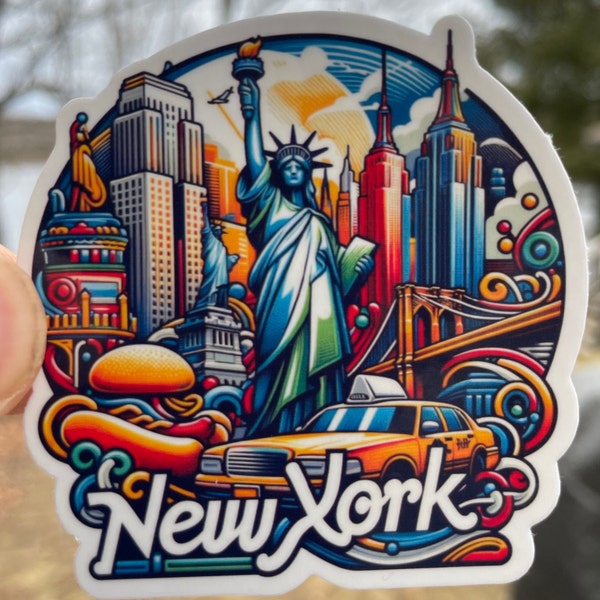 Stickers New York City - Etsy