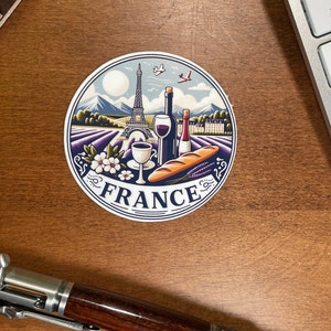 France | France Travel | Travel Decal | Waterproof Sticker | Travel ...