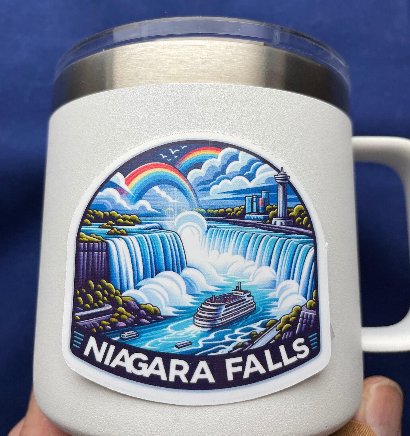 Niagara Falls | Niagara Falls Travel | | Waterproof Sticker | Vintage ...