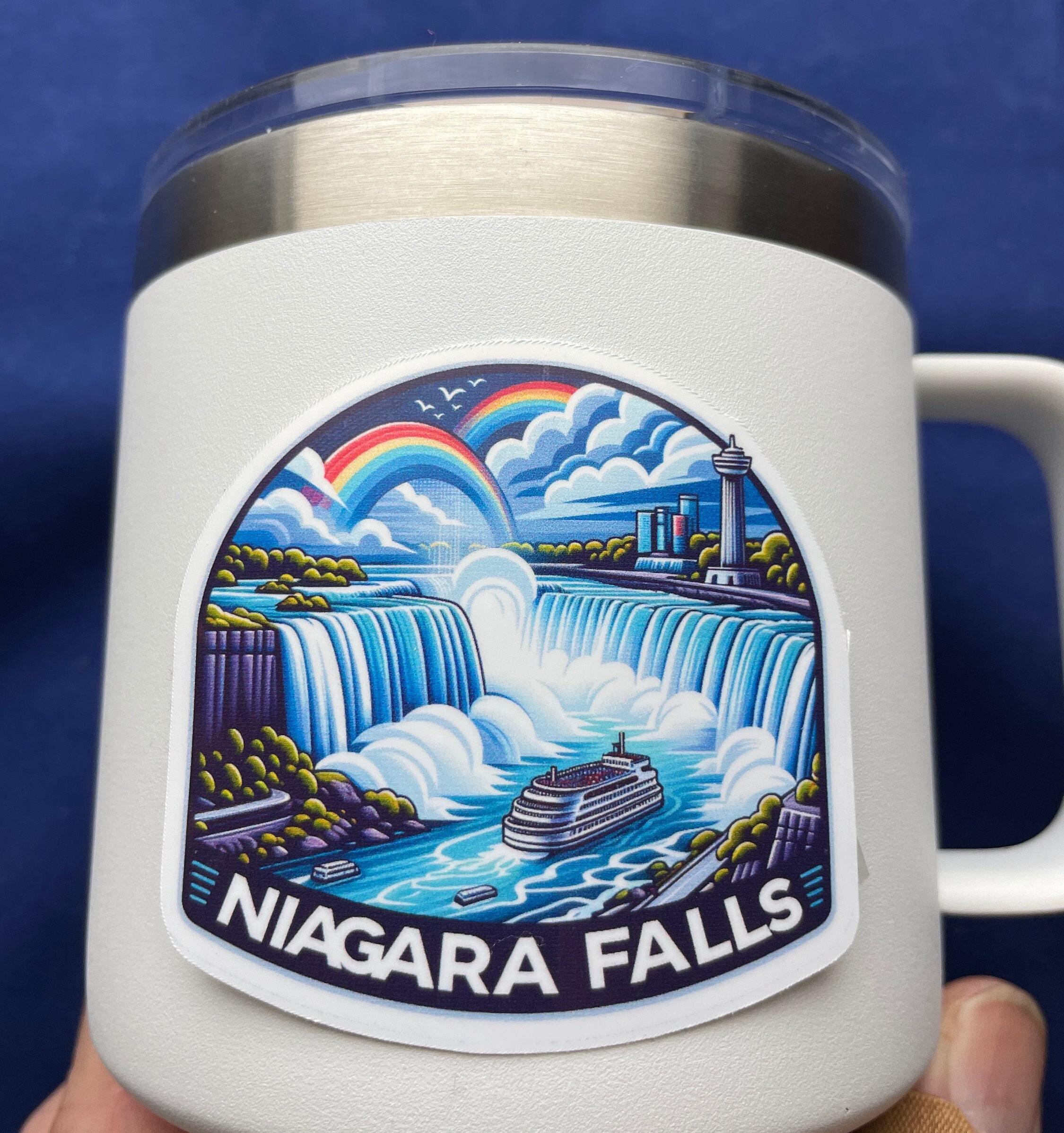 Niagara Falls | Niagara Falls Travel | | Waterproof Sticker | Vintage ...