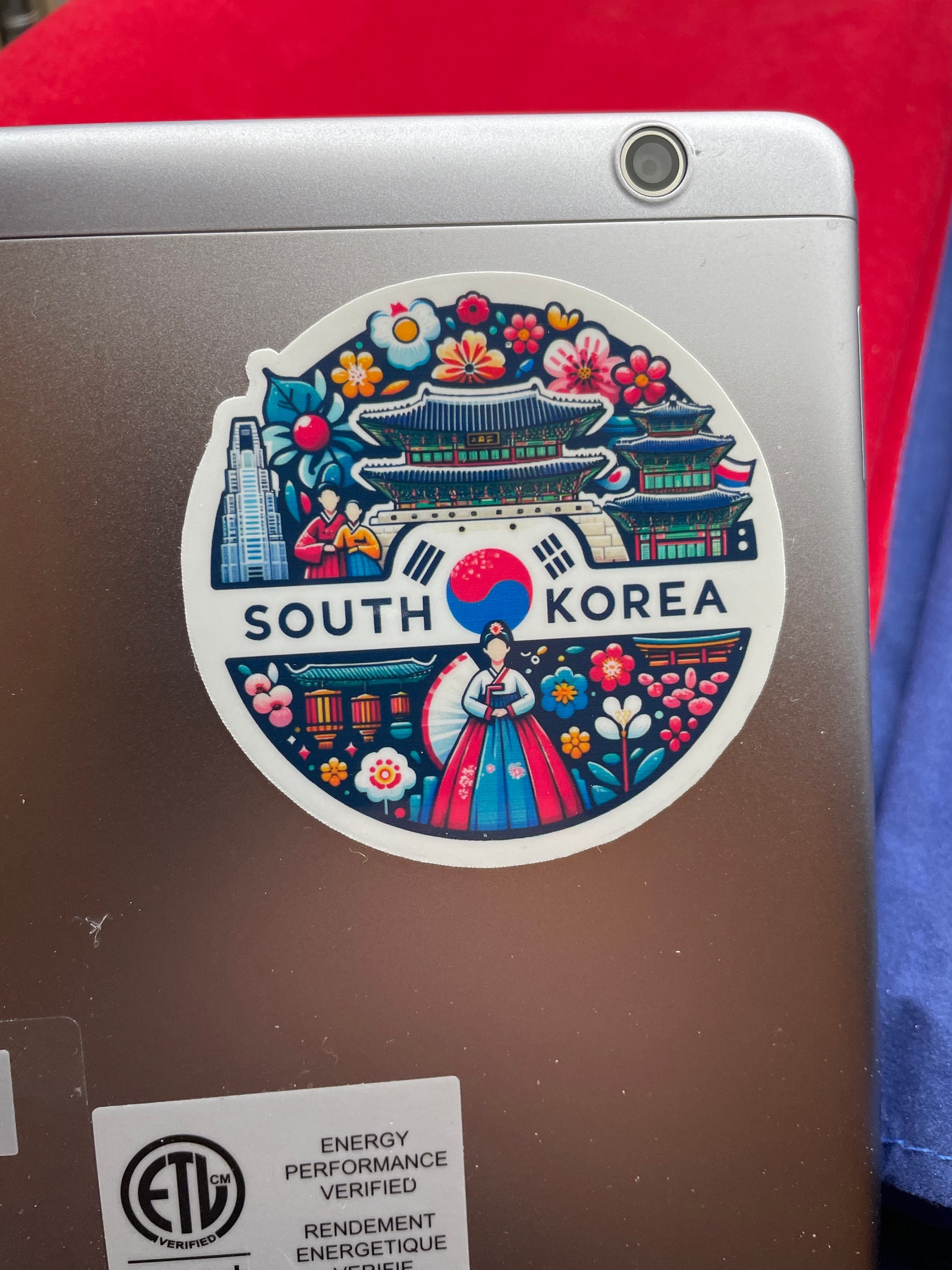 South Korea, Stickers, Weatherproof Sticker, Travel Journal, Suitcase ...